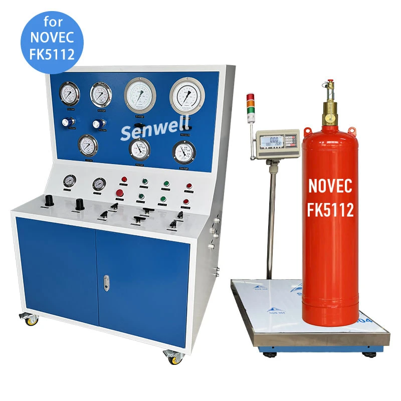 FK5112 NOVEC Gas Extinguisher Filling Machine | Source Factory